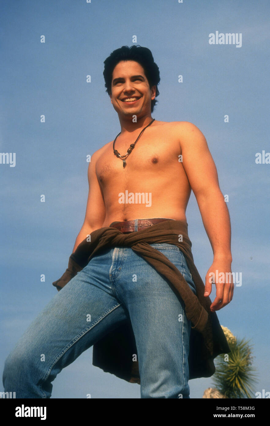 Los Angeles, California, USA 6th April 1994 (Exclusive ) Actor Marco ...