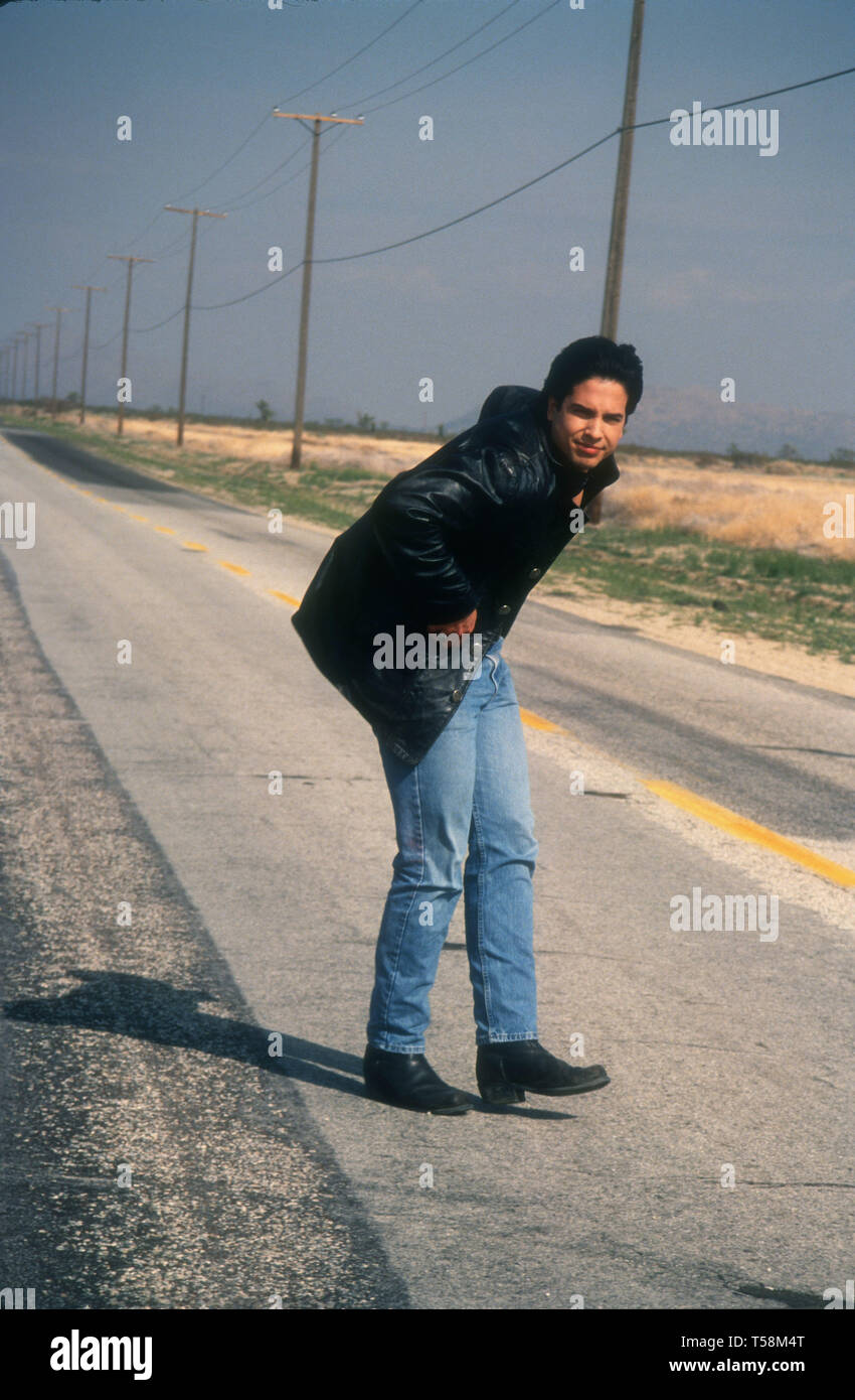 Los Angeles, California, USA 6th April 1994 (Exclusive ) Actor Marco ...