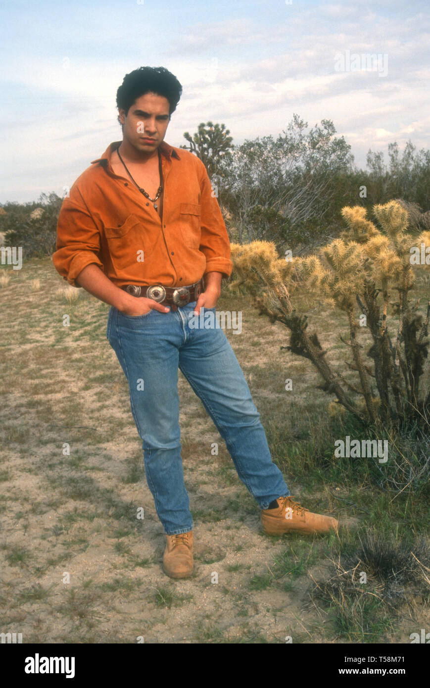 Los Angeles, California, USA 6th April 1994 (Exclusive ) Actor Marco ...