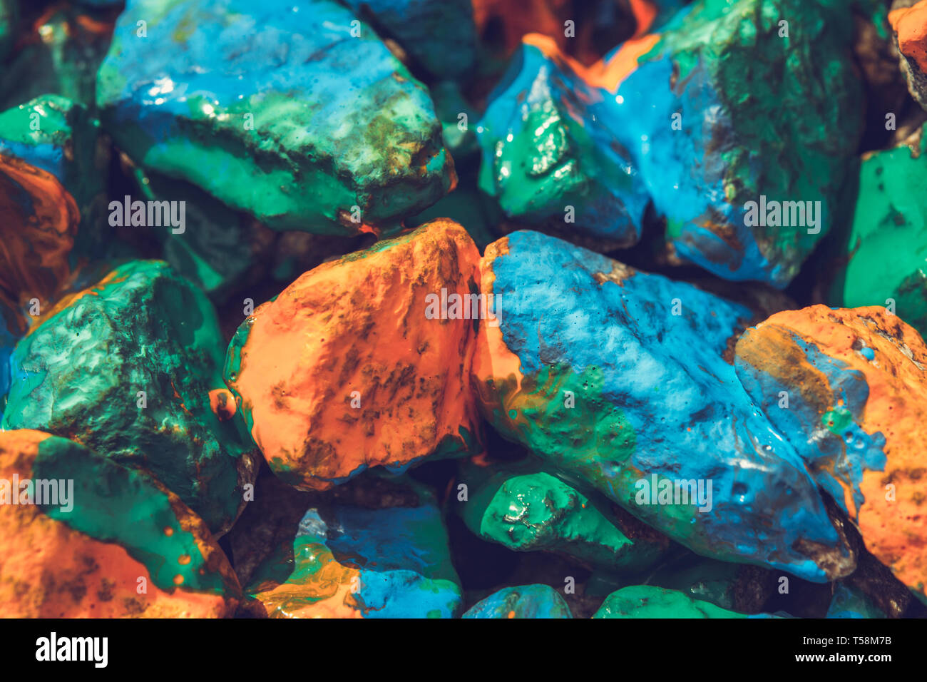 Bright yellow paint hi-res stock photography and images - Alamy