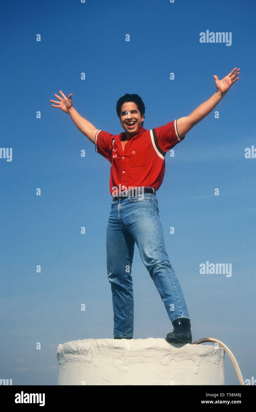 Los Angeles, California, USA 6th April 1994 (Exclusive ) Actor Marco ...