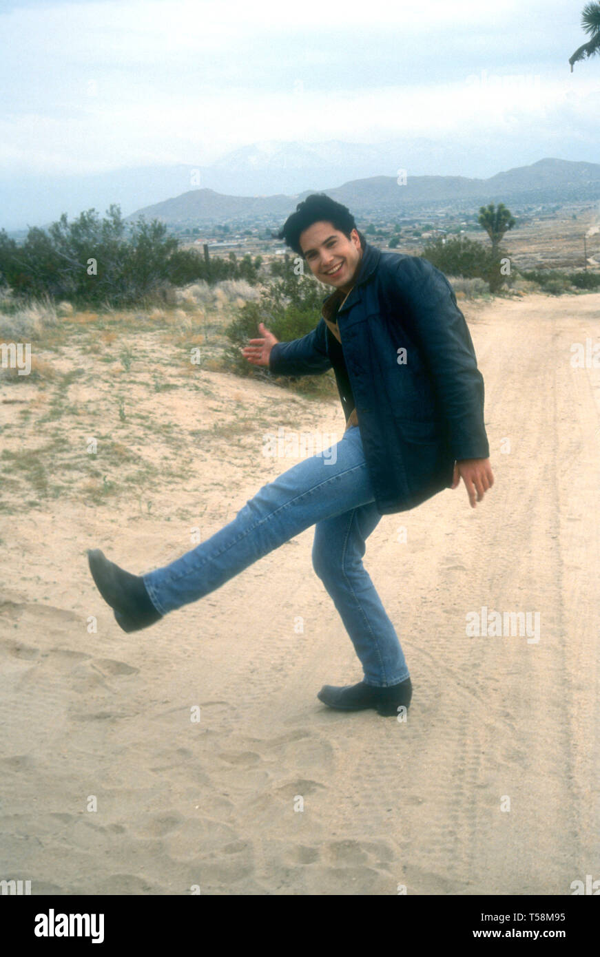 Los Angeles, California, USA 6th April 1994 (Exclusive ) Actor Marco ...
