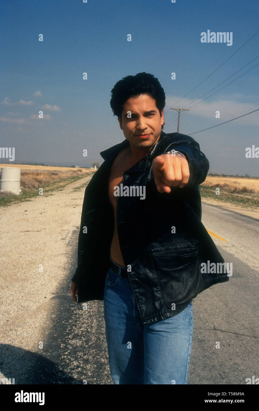 Los Angeles, California, USA 6th April 1994 (Exclusive ) Actor Marco ...