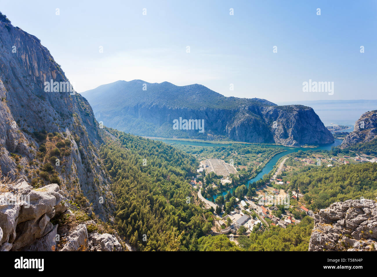 Omis viewpoint hi-res stock photography and images - Alamy