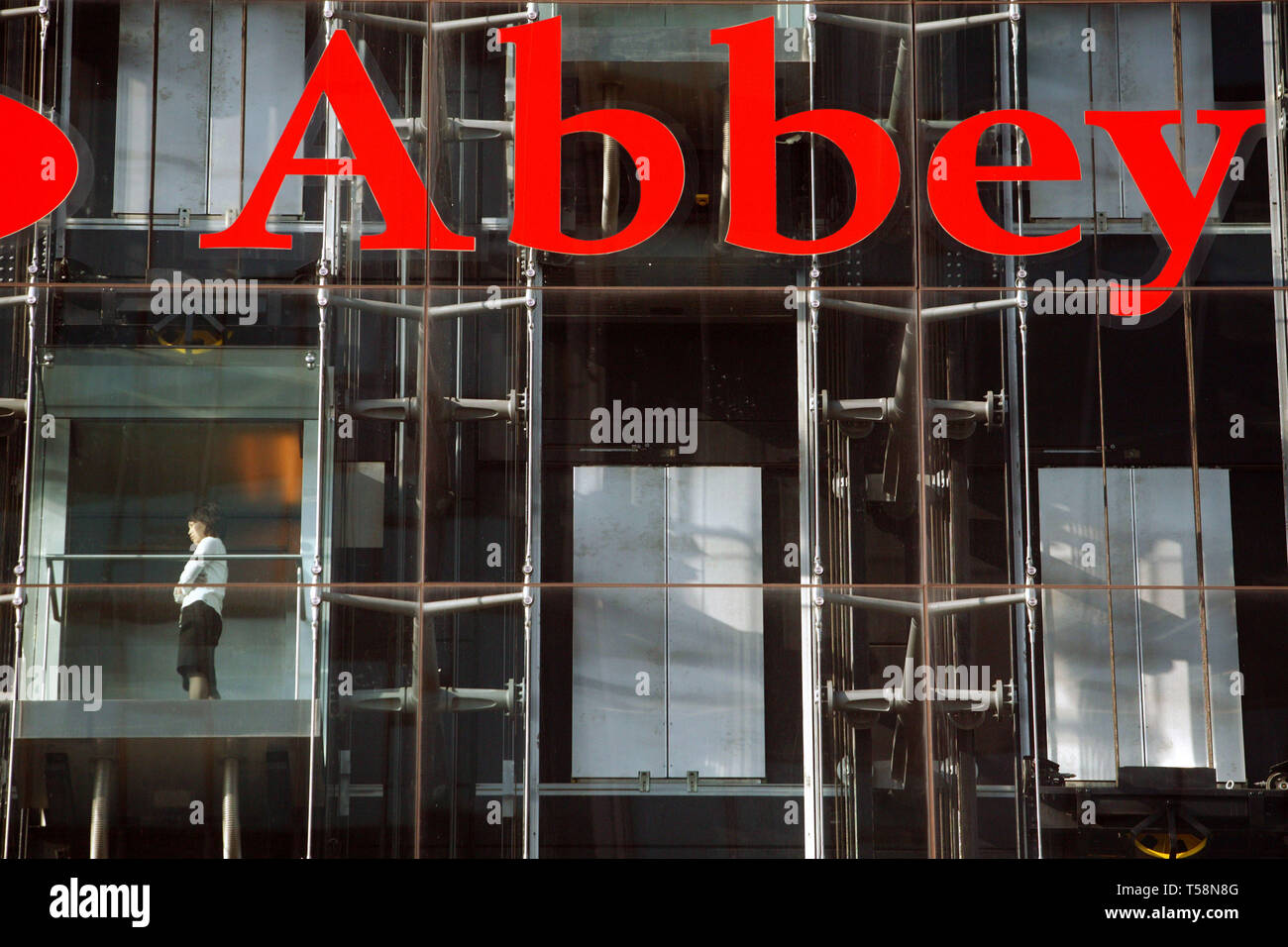 Abbey national logo hi-res stock photography and images - Alamy