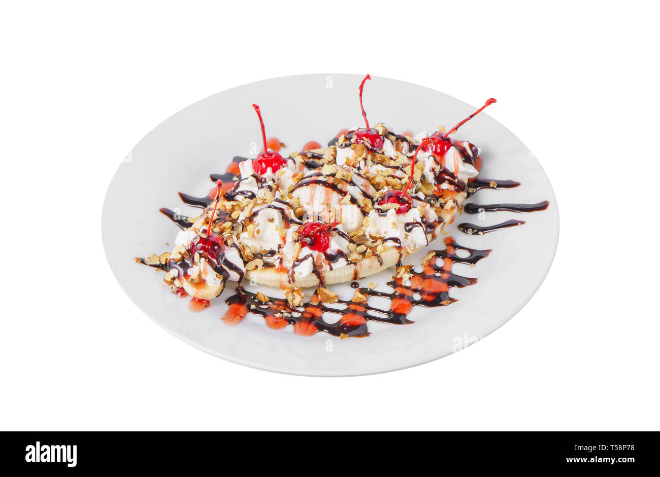 Ice cream in transparent Cut Out Stock Images & Pictures - Alamy