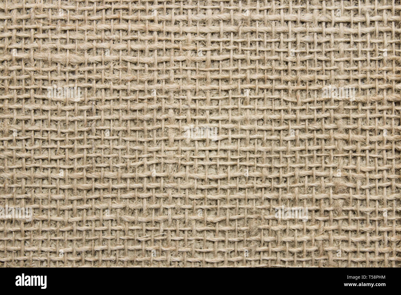 The structure of the coarse linen cloth as background Stock Photo - Alamy