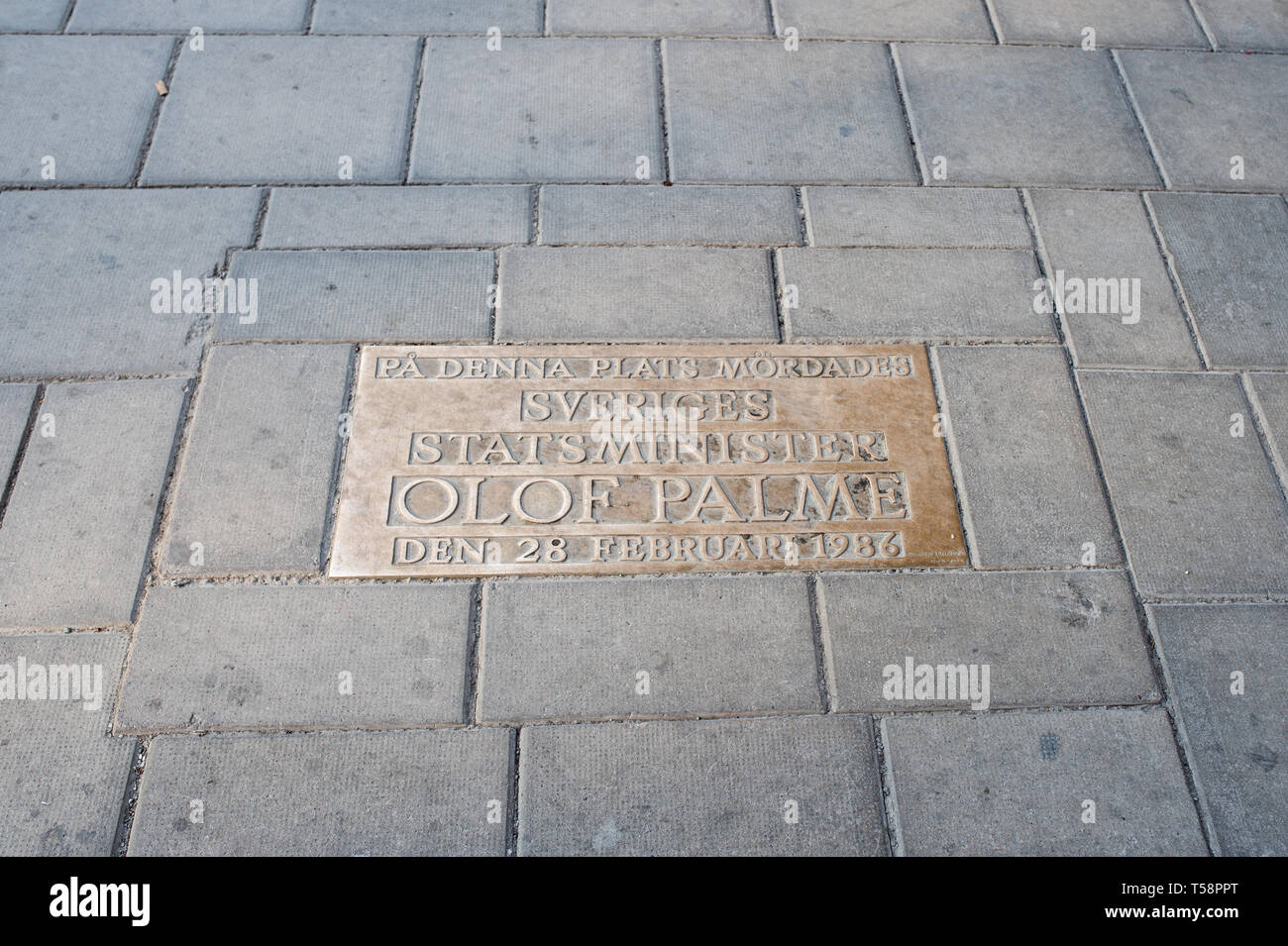 Stockholm swedish prime minister hi-res stock photography and images ...