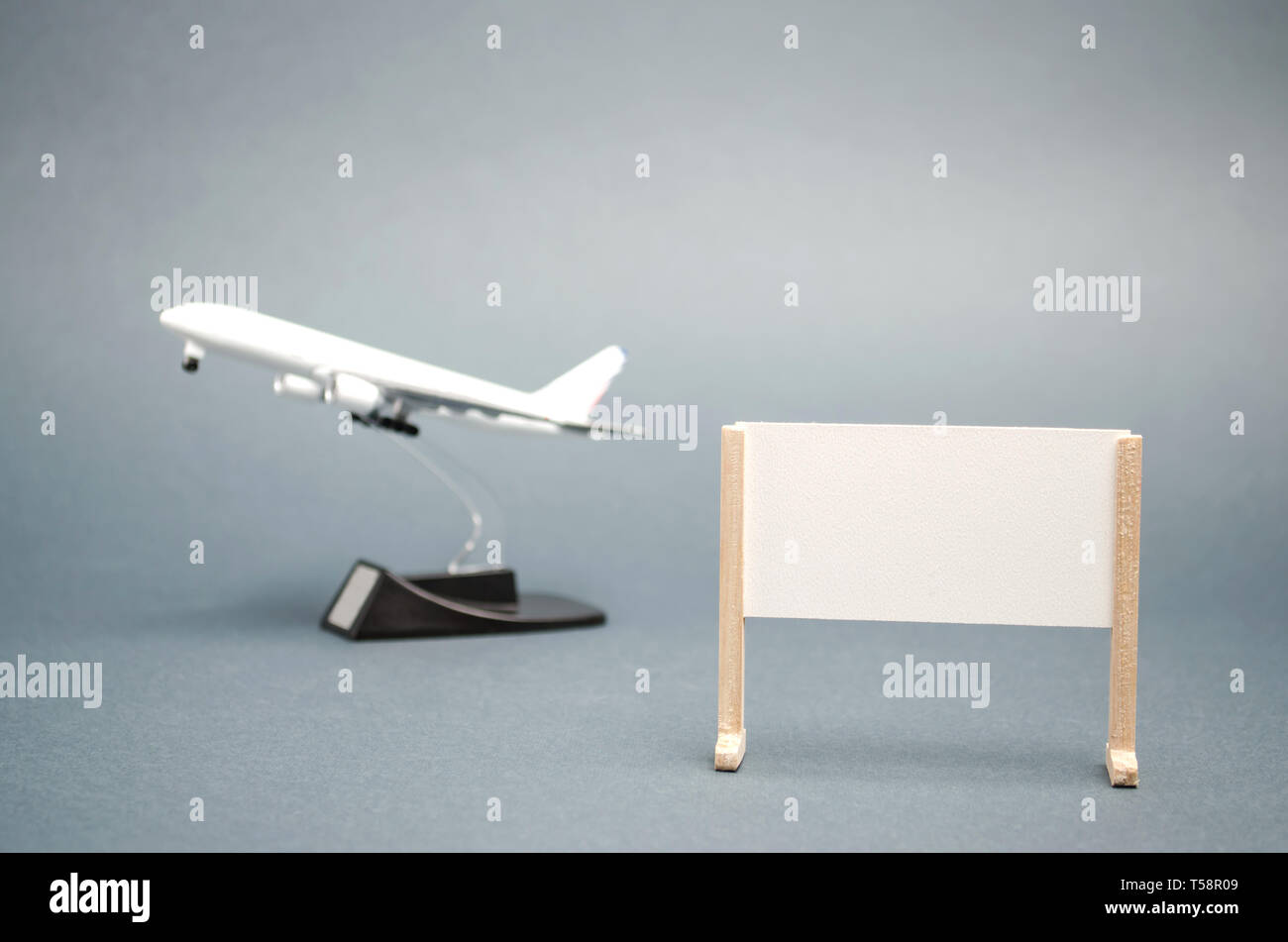 Plane poster tourism travel flight hi-res stock photography and images ...