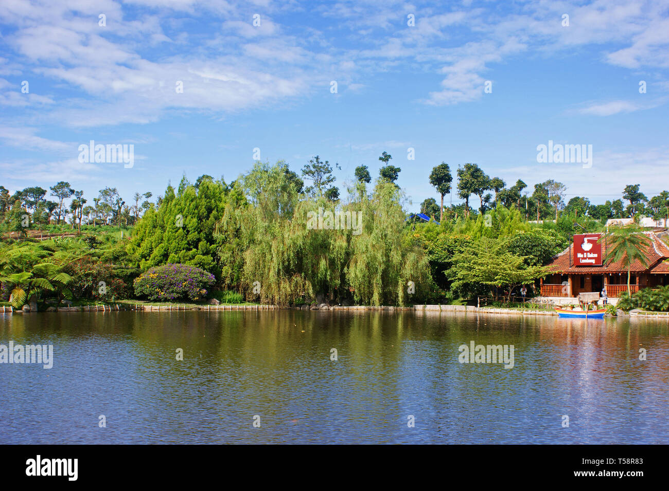 Situ Umar Lake, Floating Market, Lembang, Bandung, West Java, Indonesia ...