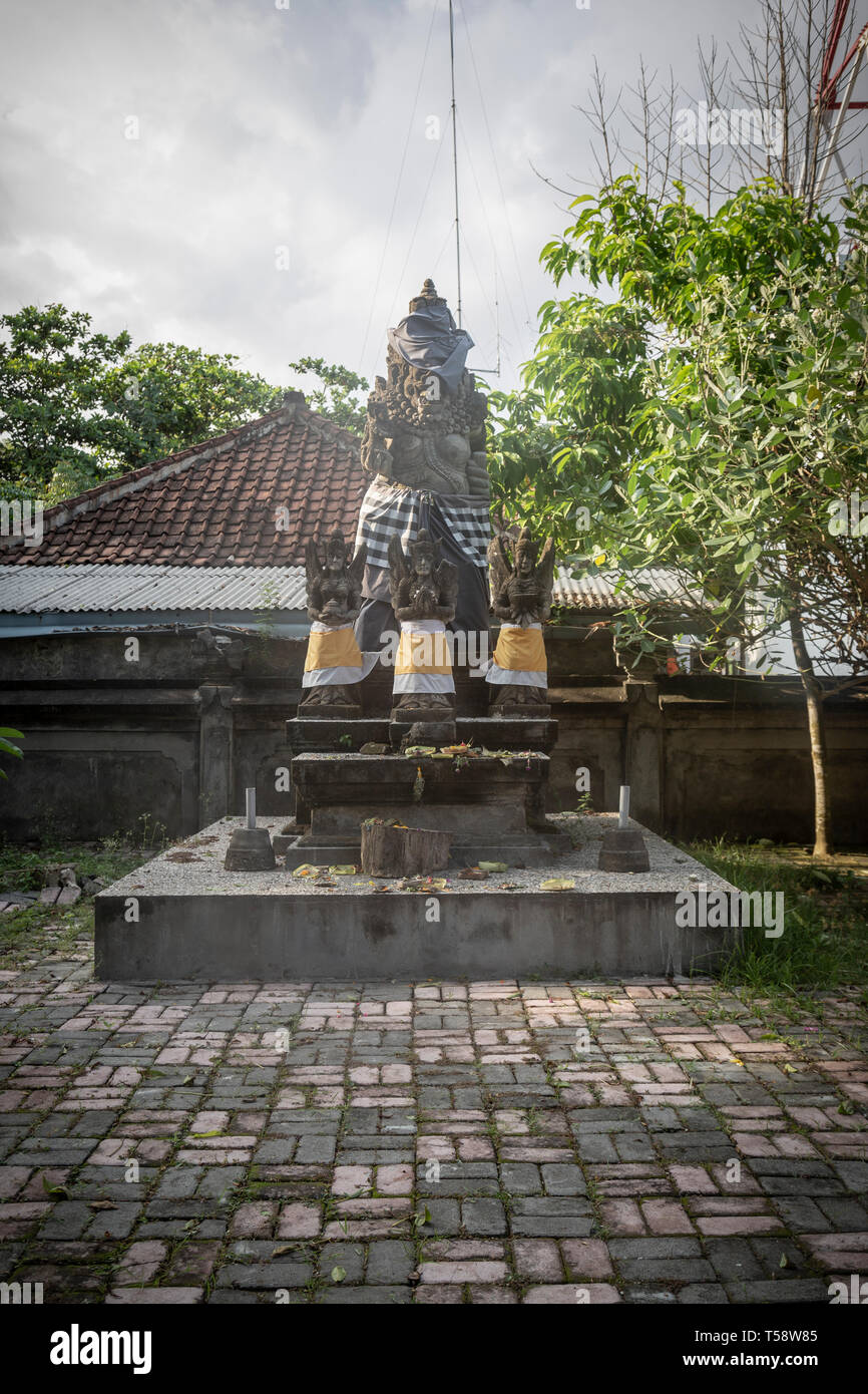 Small Local Shrine in Bali, Indonesia Stock Photo - Alamy