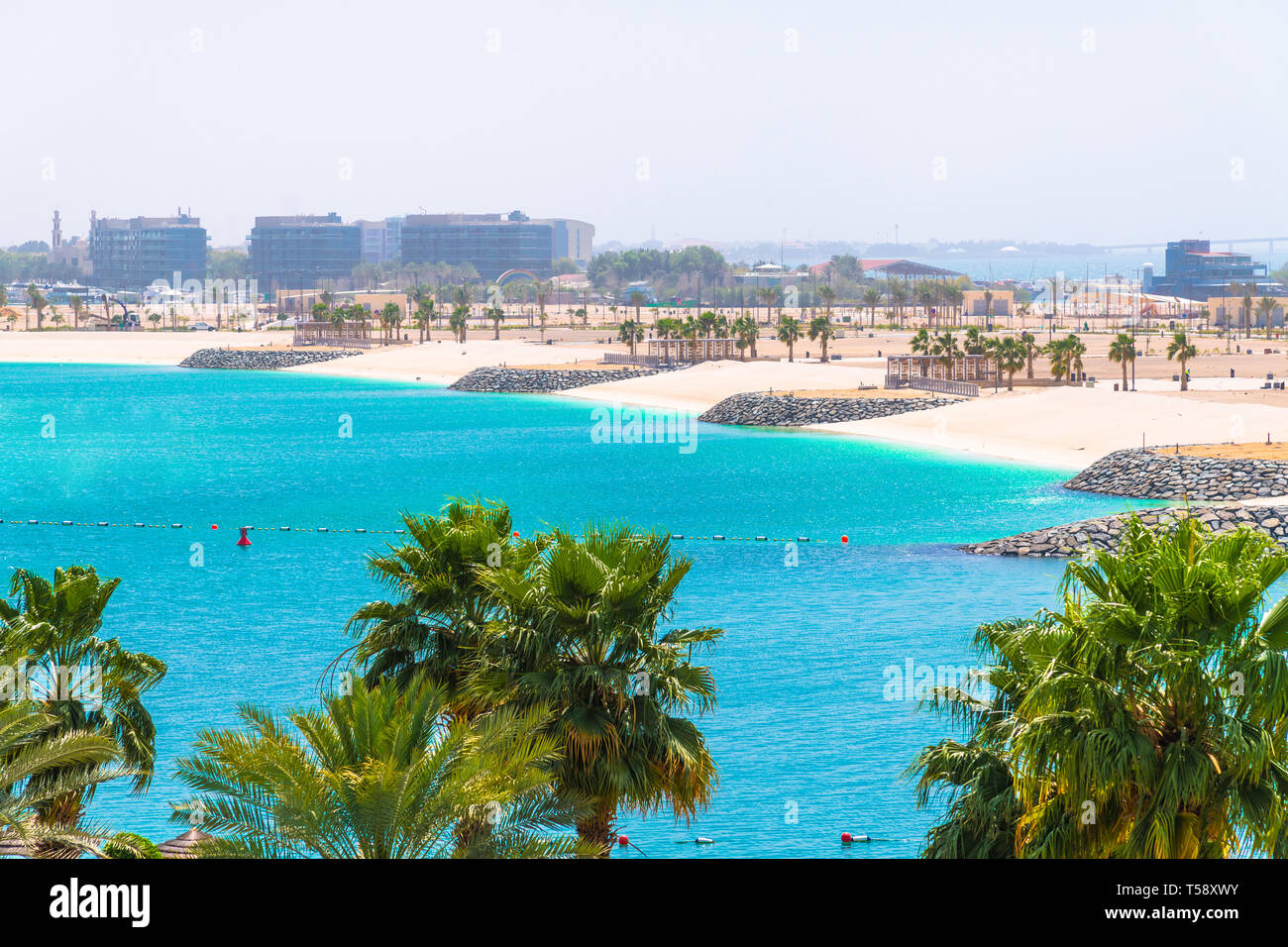 Seascape abu dhabi uae hi-res stock photography and images - Alamy