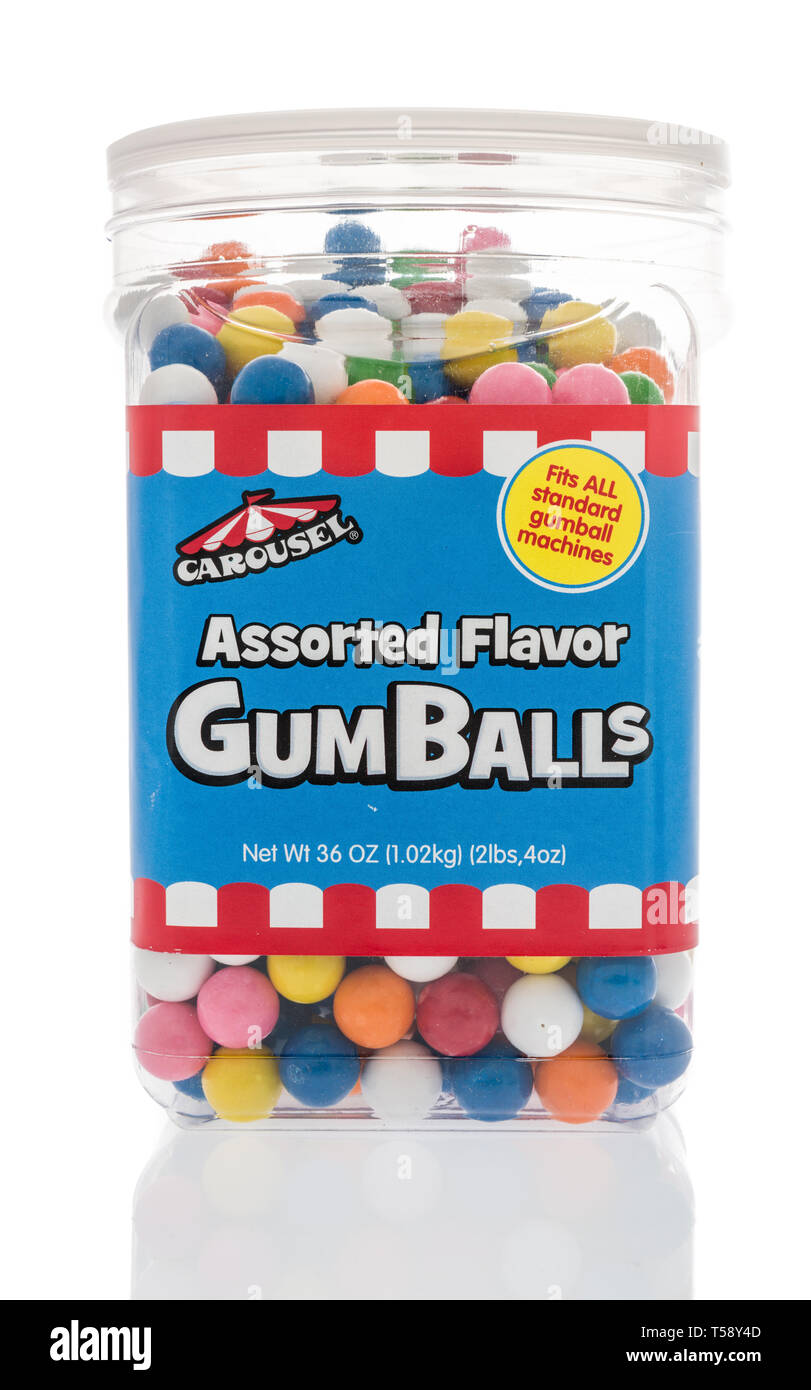 Bubble gum gumballs gumball machine hi-res stock photography and images ...