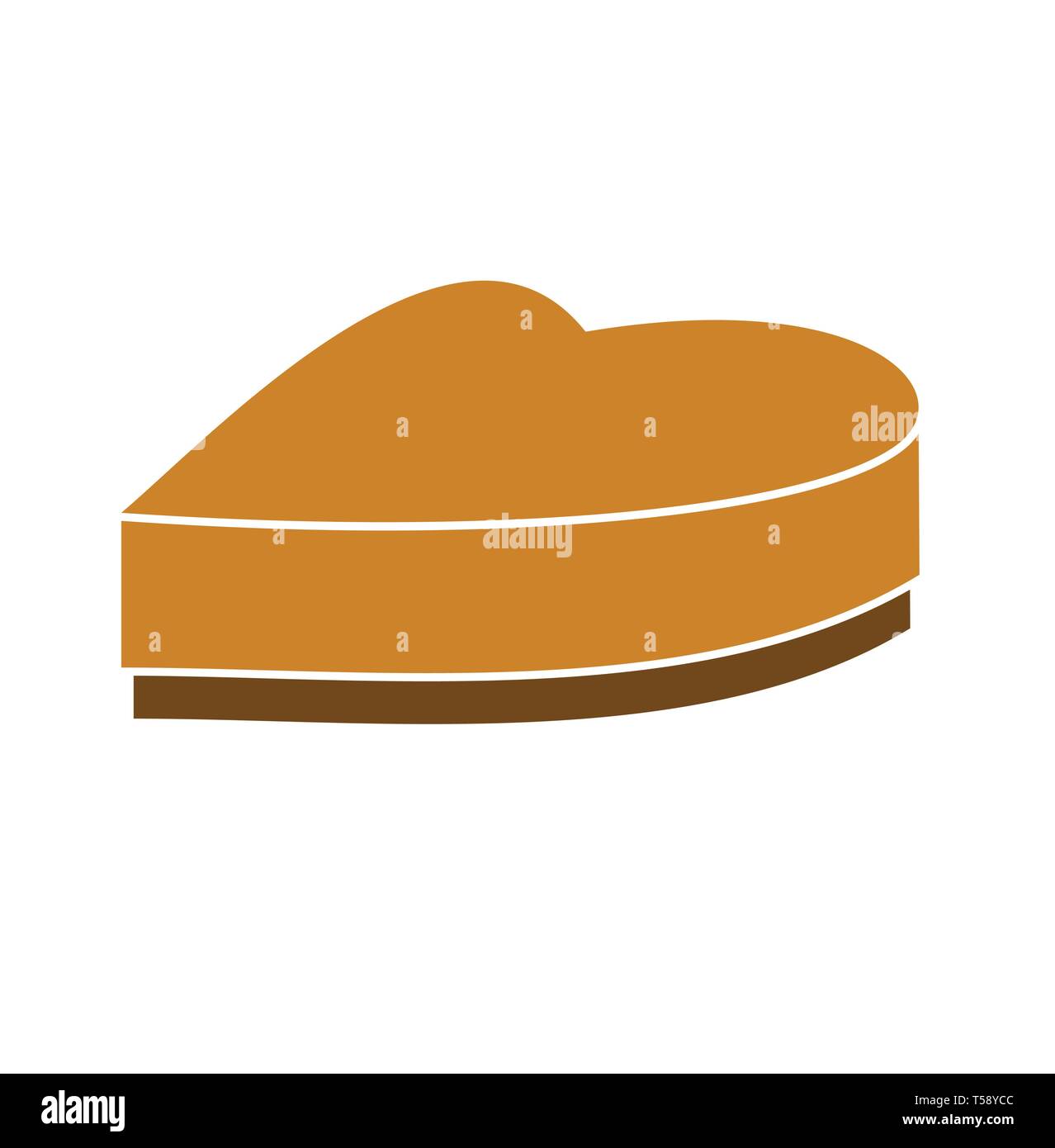 Box icon on background for graphic and web design. Simple vector sign ...