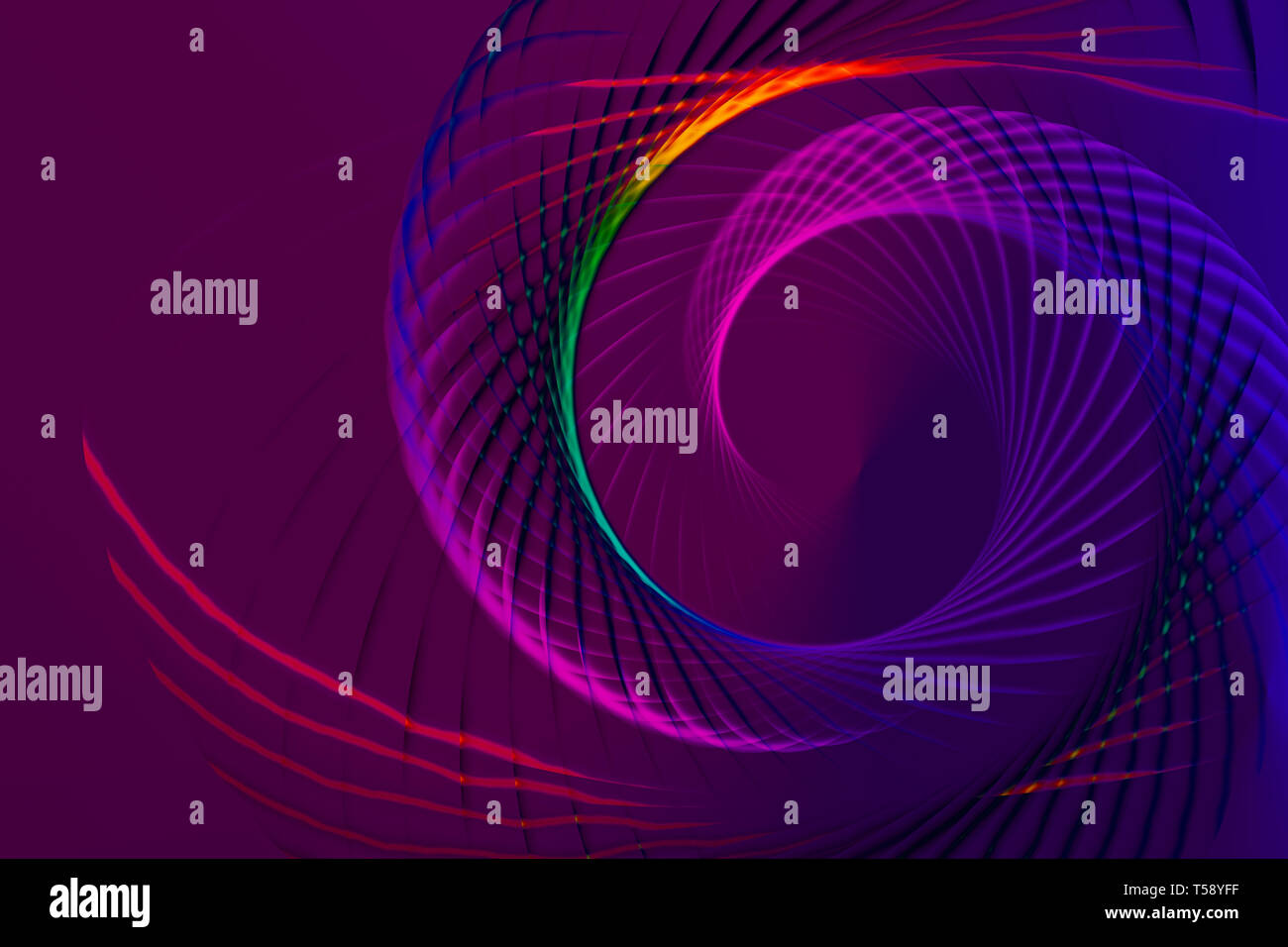 Colorful spiral lines background pattern Stock Photo - Alamy