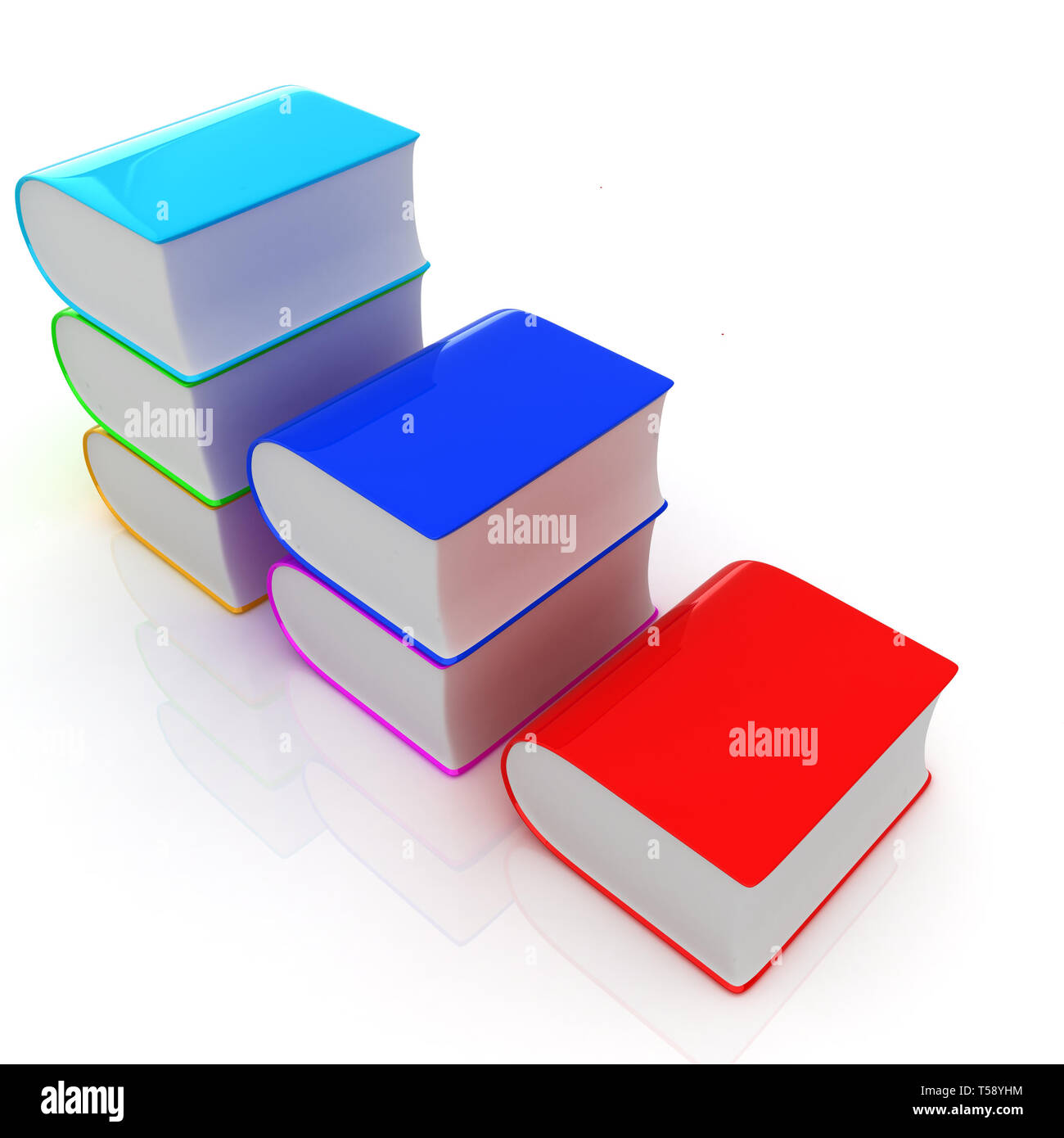Glossy books hi-res stock photography and images - Alamy