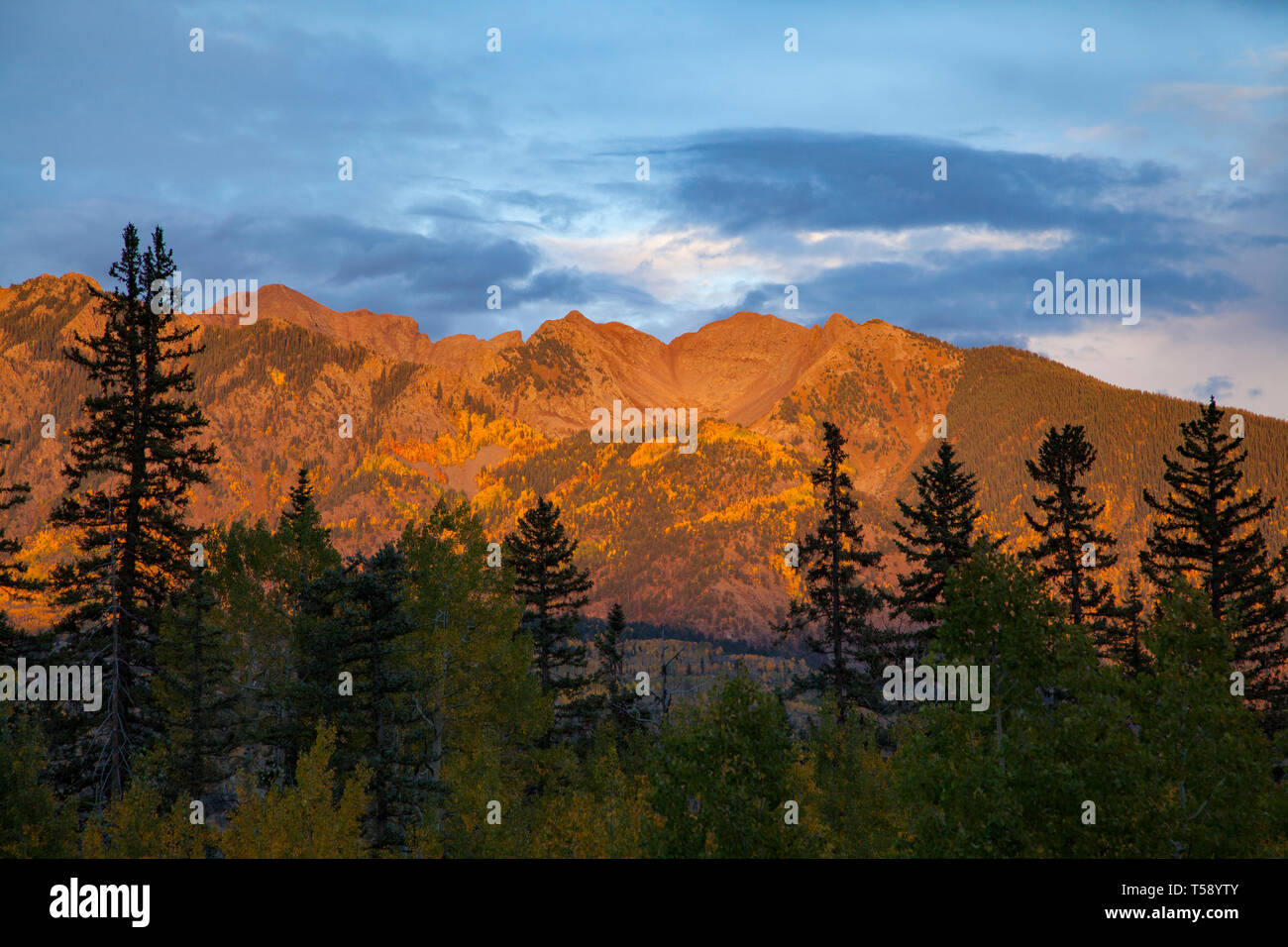 Colorado mountains near durango hi-res stock photography and images - Alamy