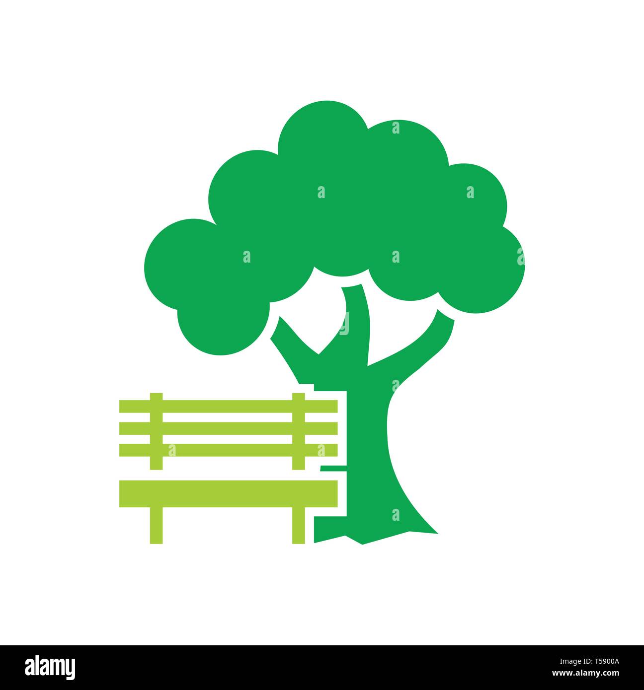 Outdoor landscape icon on background for graphic and web design. Simple ...