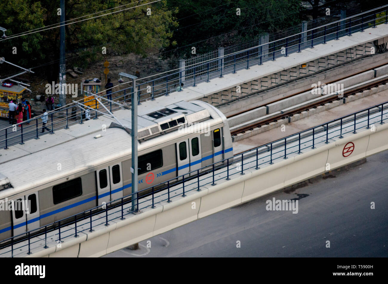 Hyderabad metro rail hi-res stock photography and images - Alamy