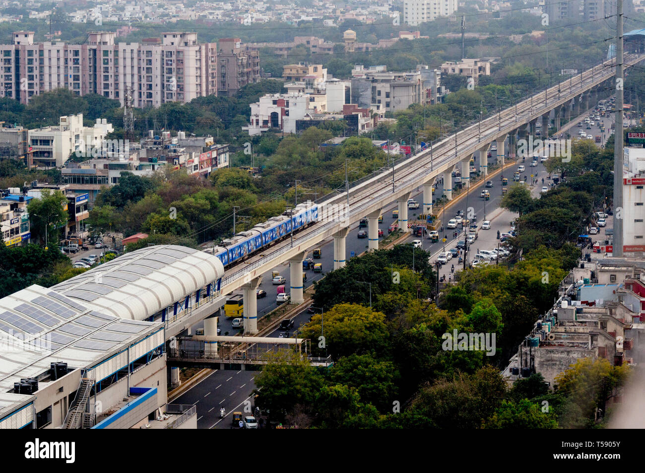 Rapid transit delhi hi-res stock photography and images - Alamy