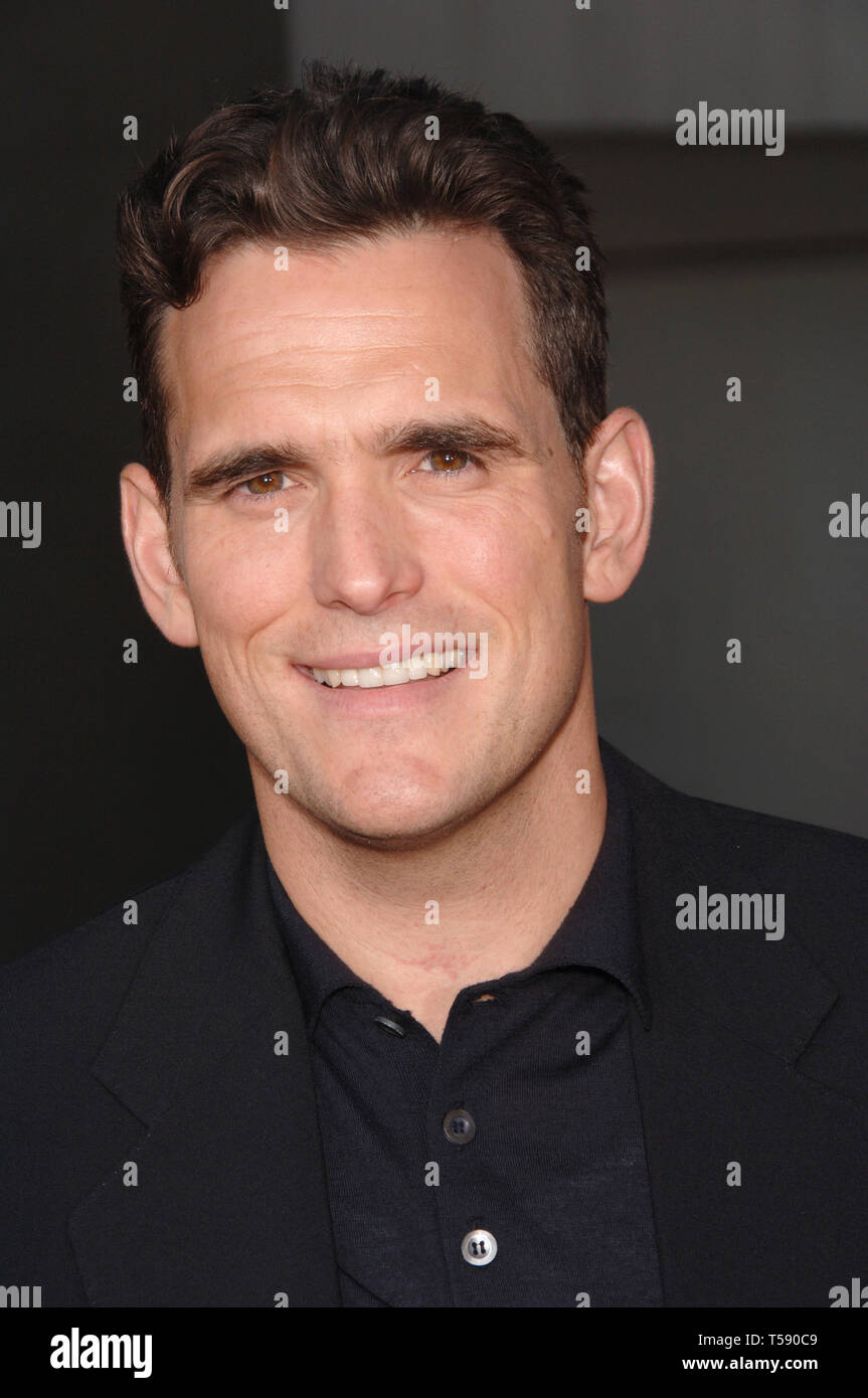 LOS ANGELES, CA. July 10, 2006: Actor MATT DILLON at the world premiere ...