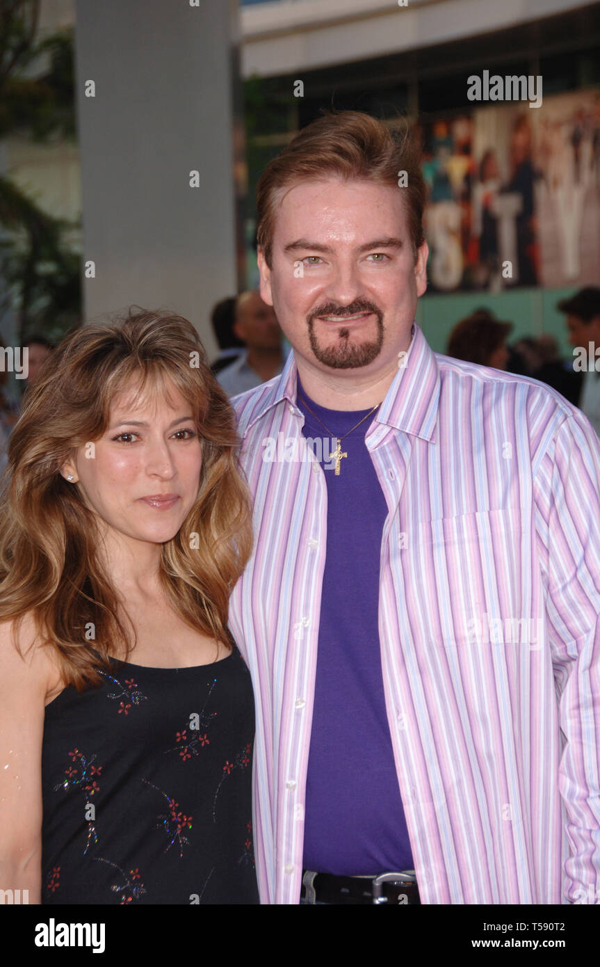LOS ANGELES, CA. July 11, 2006: Actor BRIAN O'HALLORAN & date DIANA ...