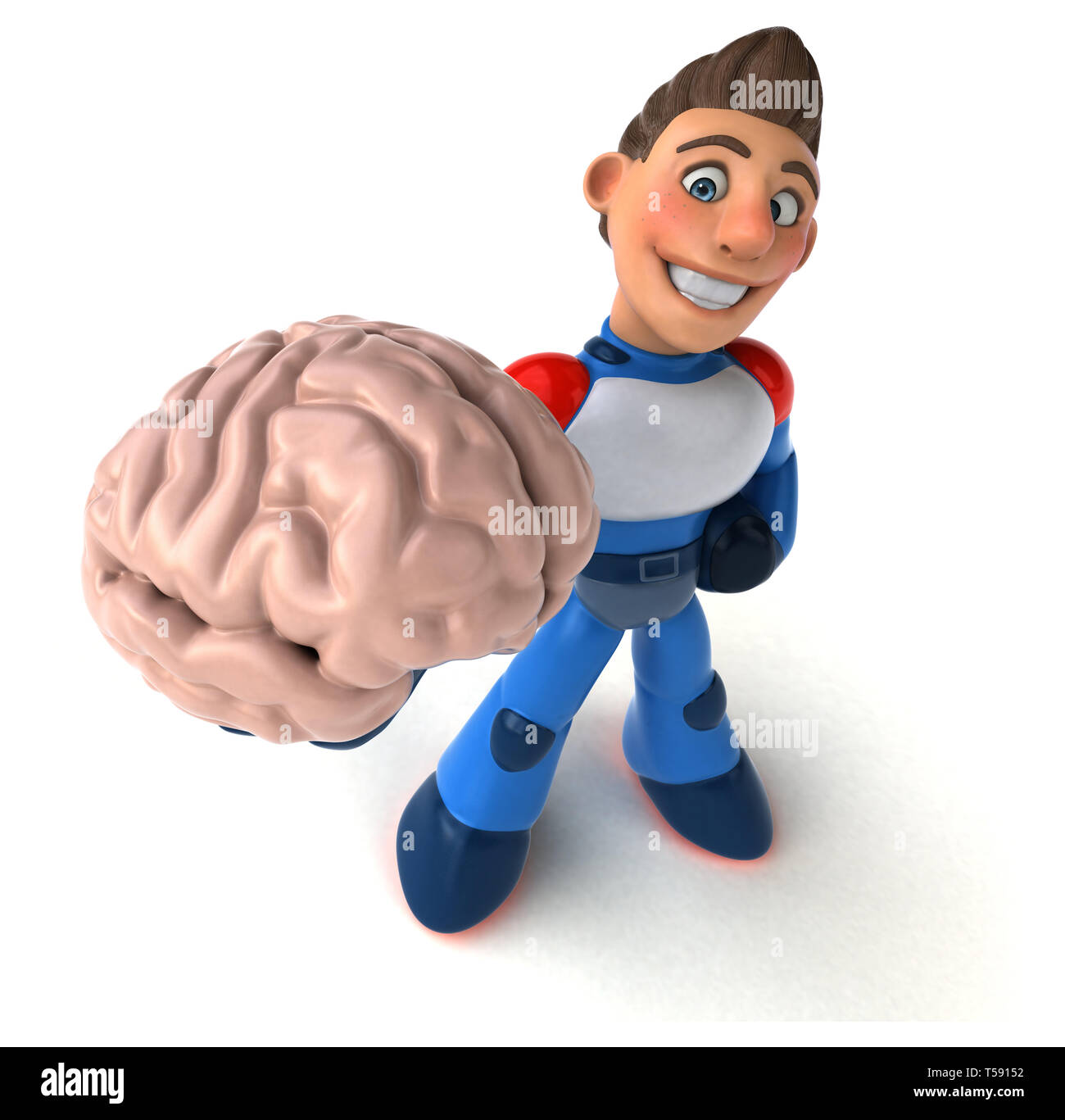 Super hero brain character hi-res stock photography and images - Alamy