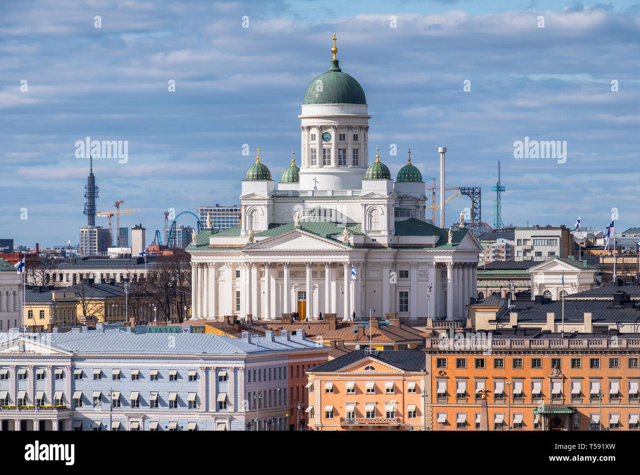 Helsinki summer aerial hi-res stock photography and images - Alamy