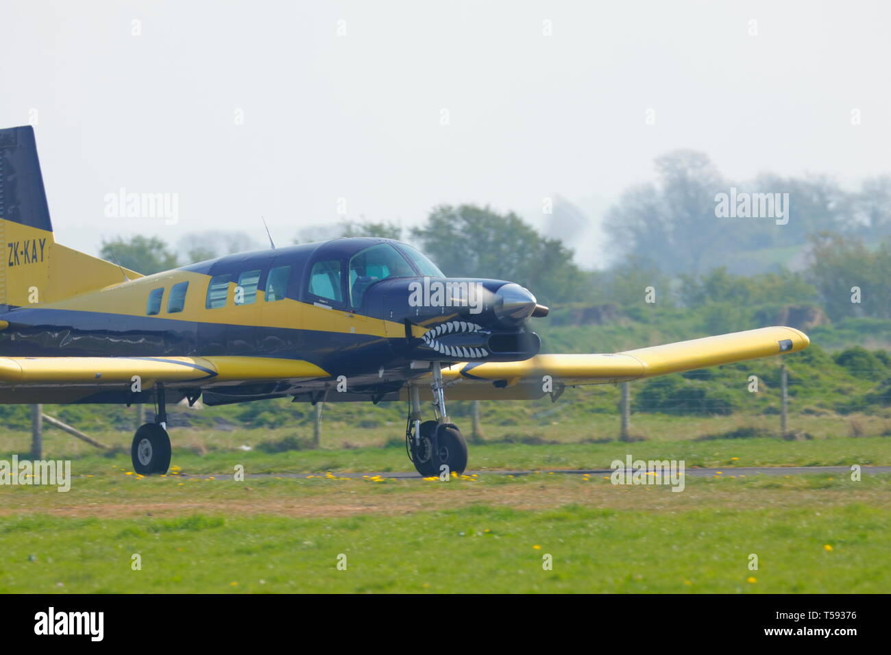 A 2004 built Pacific Aerospace 750 XL in use at Skydive North West in ...