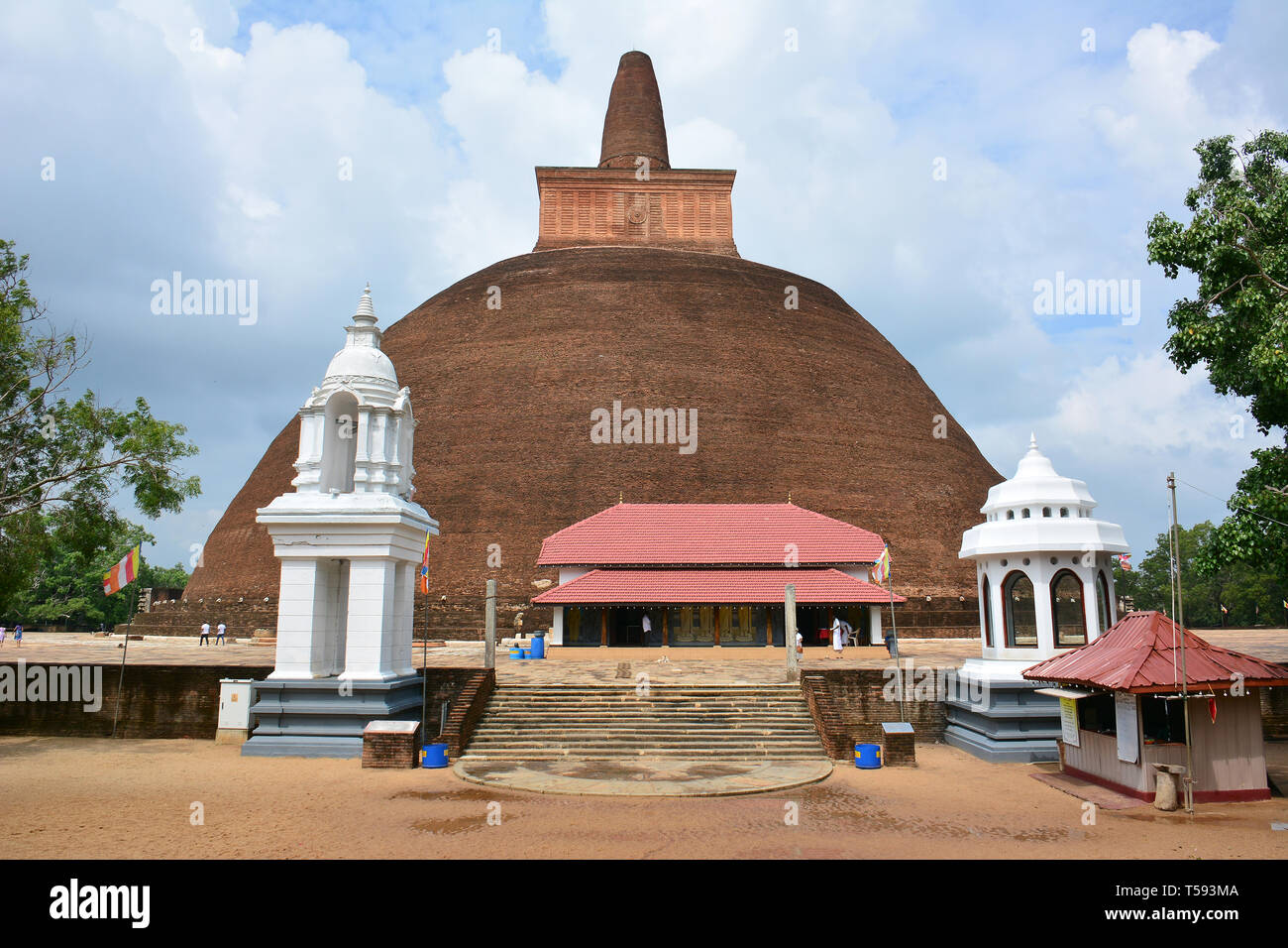 Abhayagiri stupa, Anuradhapura, Sri Lanka, UNESCO World Heritage Site ...
