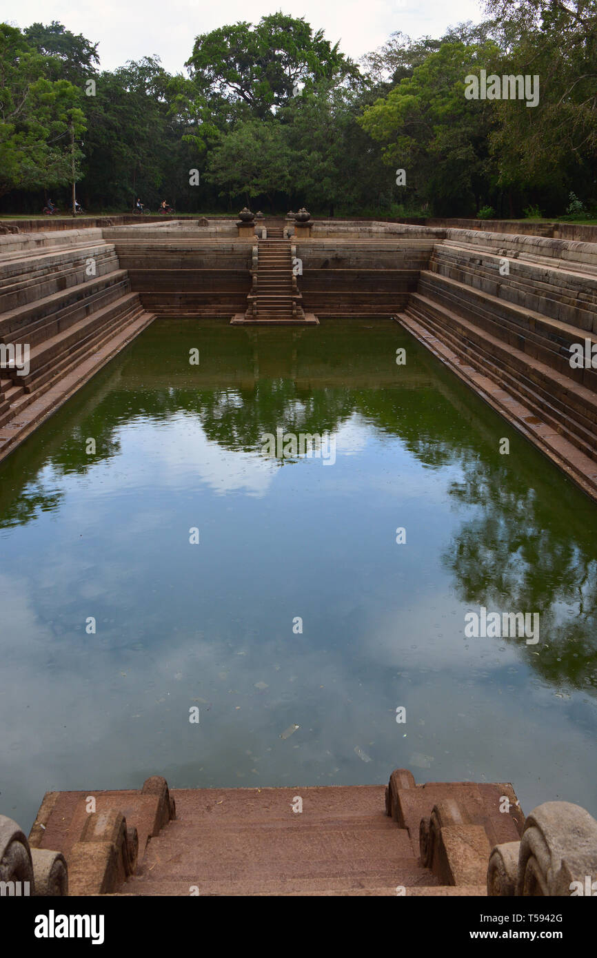Kuttam Pokuna, Anuradhapura, Sri Lanka, UNESCO World Heritage Site ...