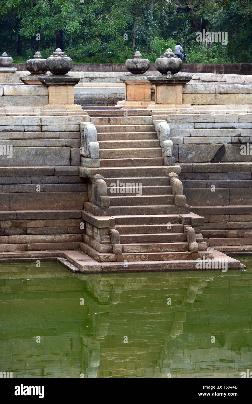 Kuttam Pokuna, Anuradhapura, Sri Lanka, UNESCO World Heritage Site ...