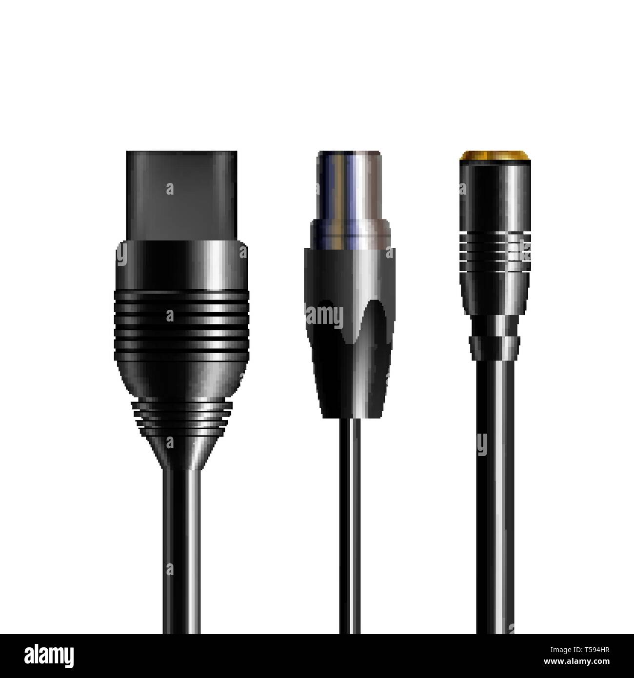 Electricity supply top view Stock Vector Images - Alamy