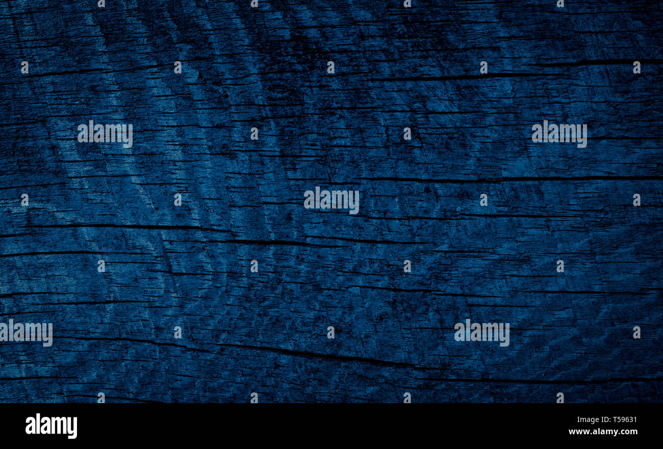 Texture Navy blue of old rough wood. Abstract background for design ...