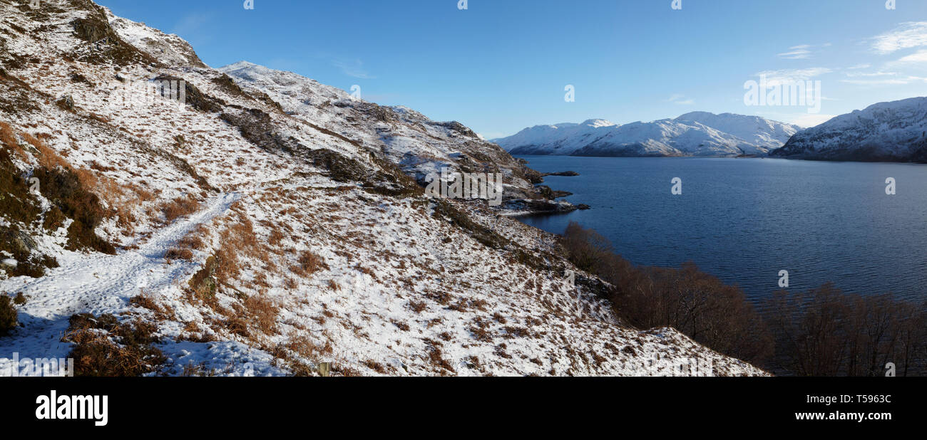 Loch morar highlands snow hi-res stock photography and images - Alamy