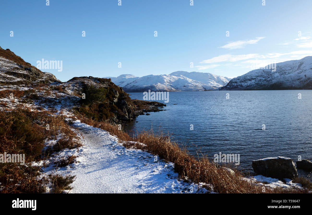 Loch Morar, Lochaber, Scottish Highlands, Britain Stock Photo - Alamy