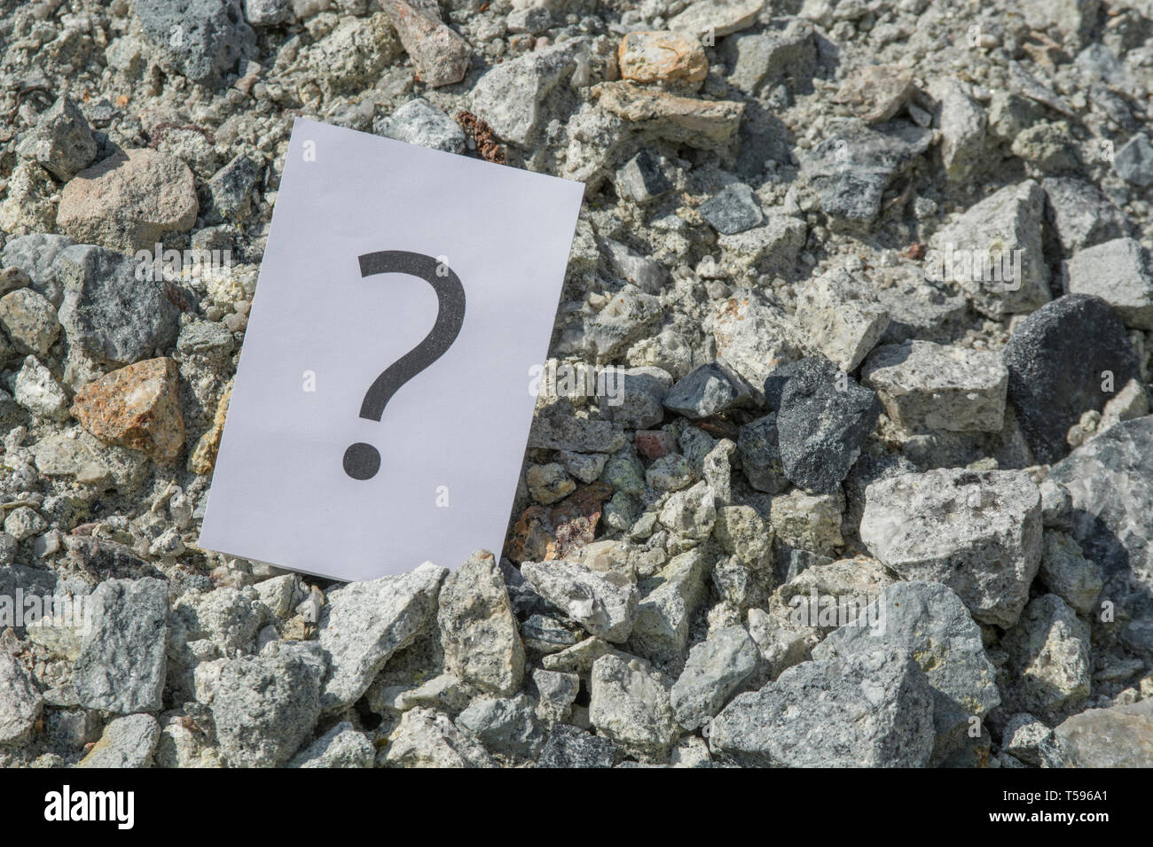 Truth question mark hi-res stock photography and images - Alamy