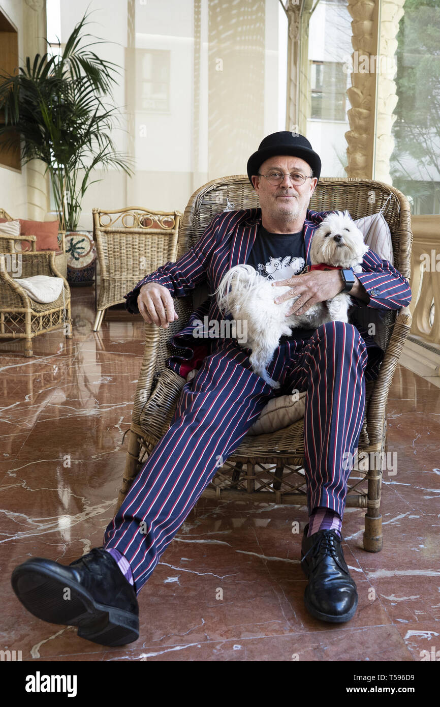 Pablo Carbonell poses during a presentation for the album Los Toreros ...