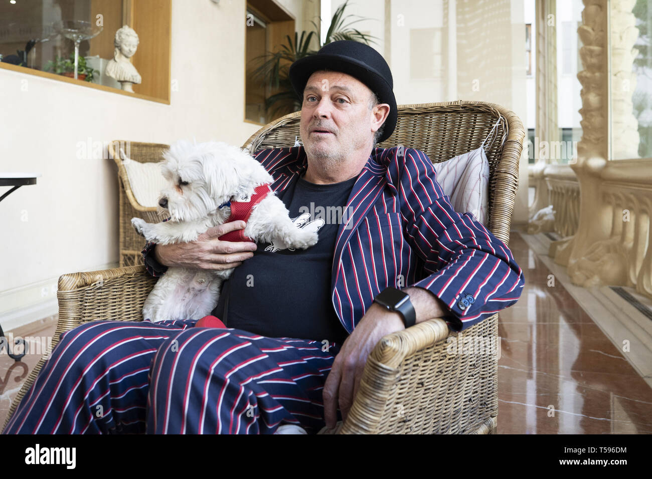 Pablo Carbonell poses during a presentation for the album Los Toreros ...