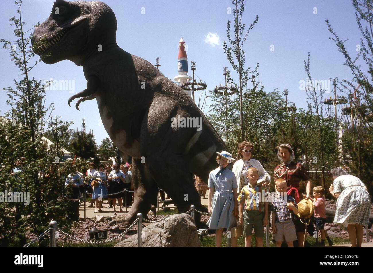 Fiberglass tyrannosaurus rex hi-res stock photography and images - Alamy