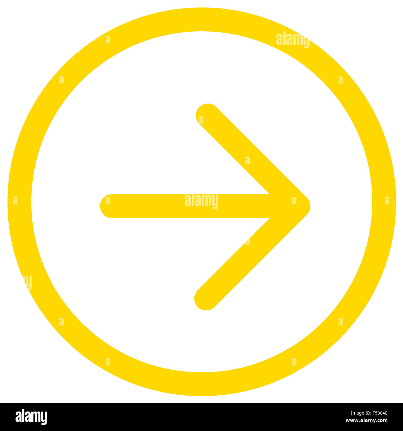 gold Arrow pointing right direction symbol. gold Directional Arrow sign ...