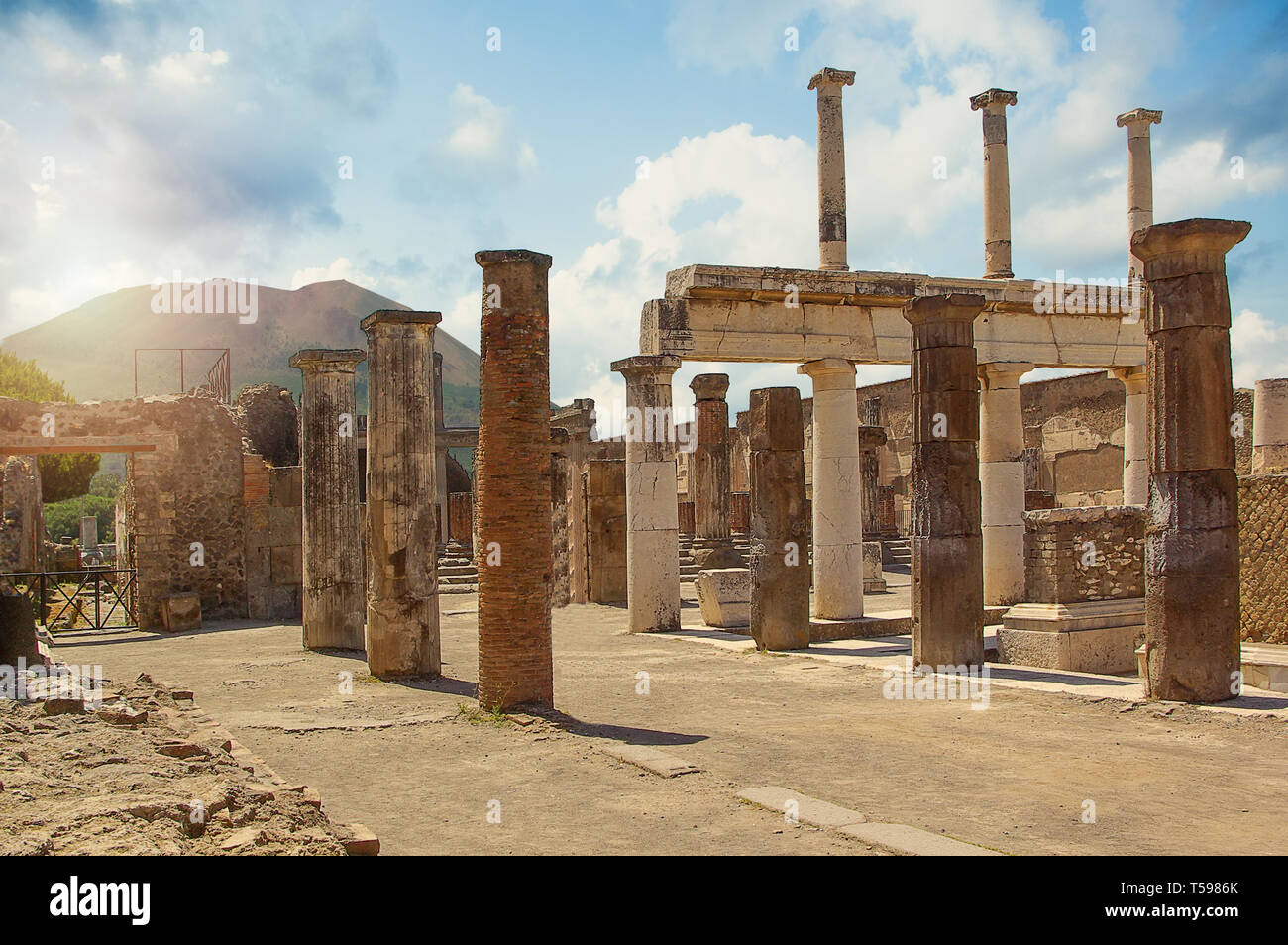 Pompeii scenery hi-res stock photography and images - Alamy