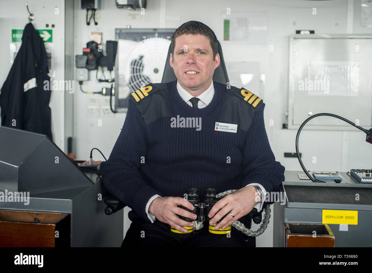 Press are invited onboard the HMS Defender as she returns to Glasgow ...