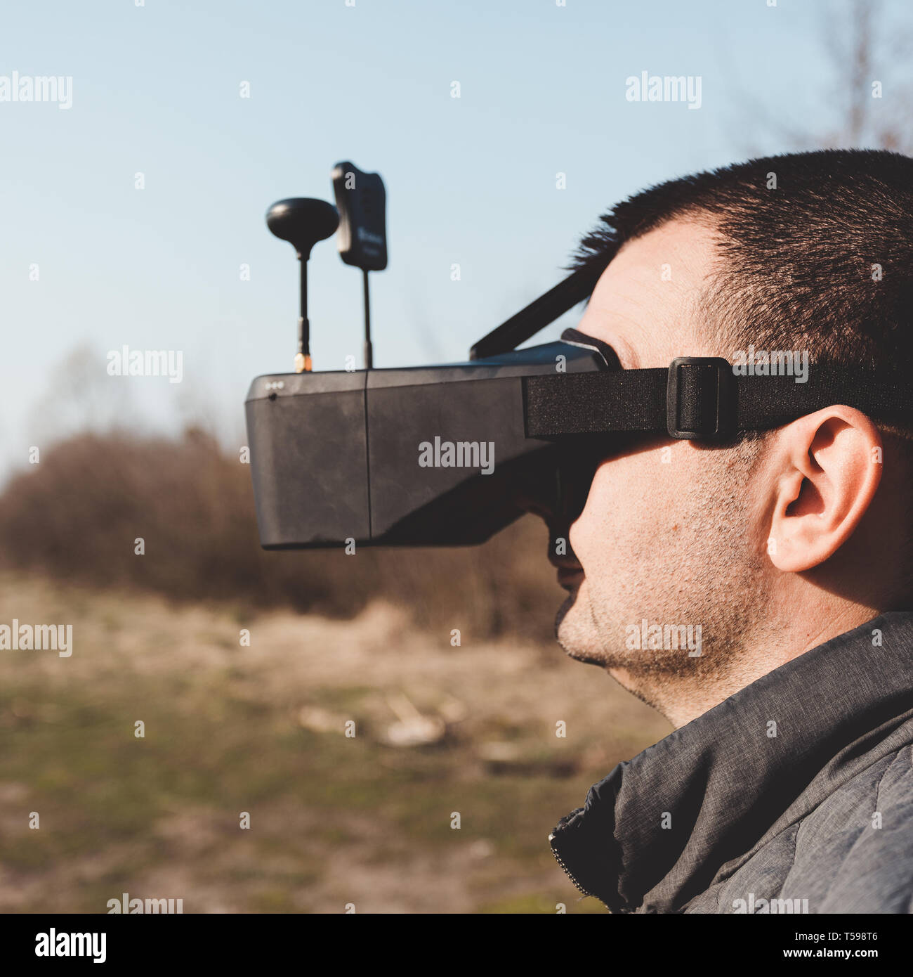 Fpv glasses hi-res stock photography and images - Alamy