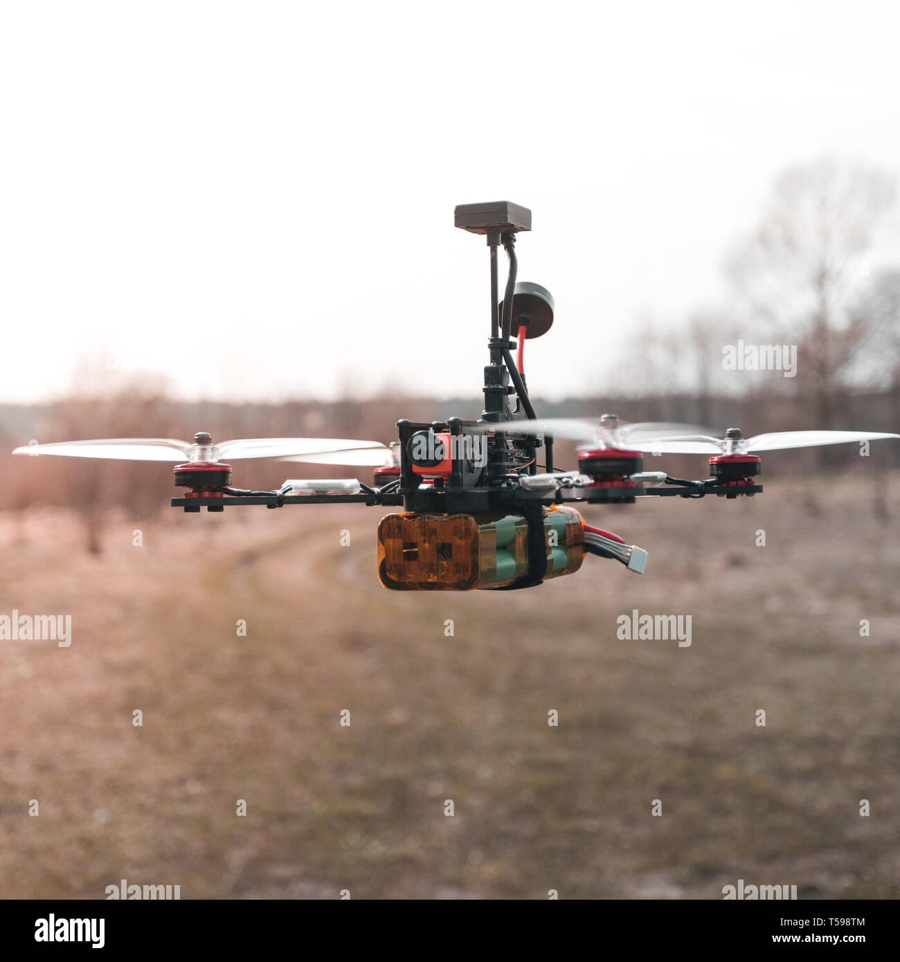 FPV drone ready to fly Stock Photo - Alamy