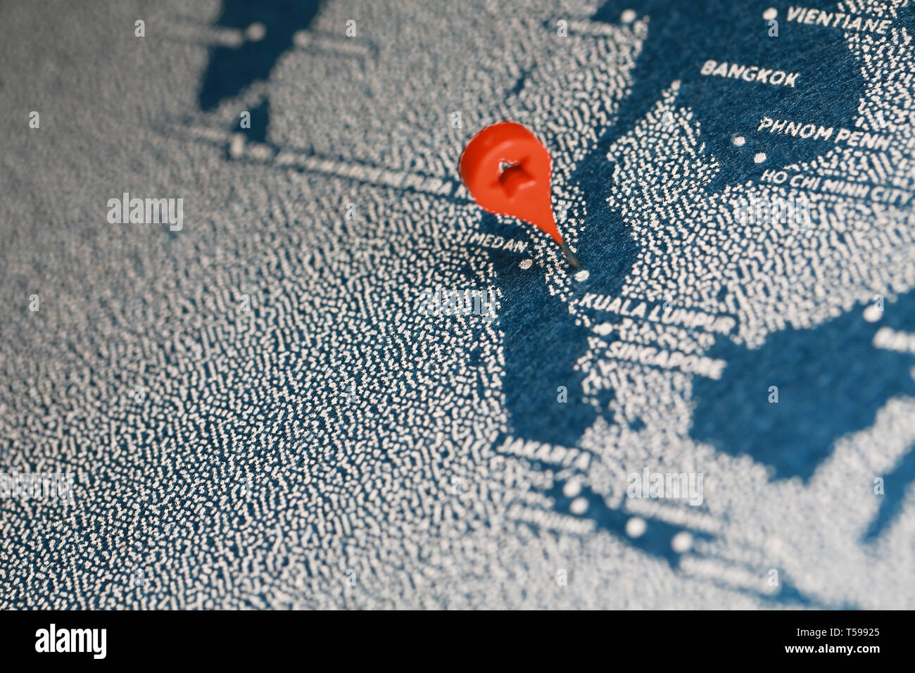 East and south asia map hi-res stock photography and images - Alamy