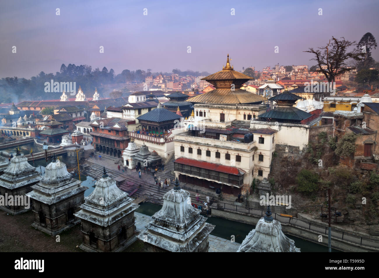 Pashupatinath Temple in Kathmandu, Nepal Stock Photo - Alamy