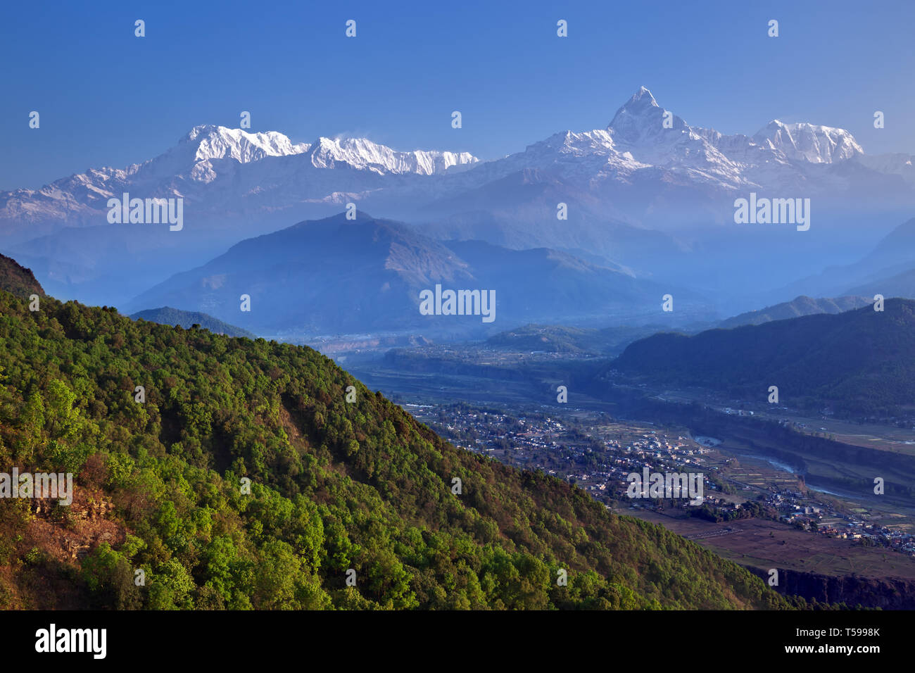 Sarankot, pokhara hi-res stock photography and images - Alamy