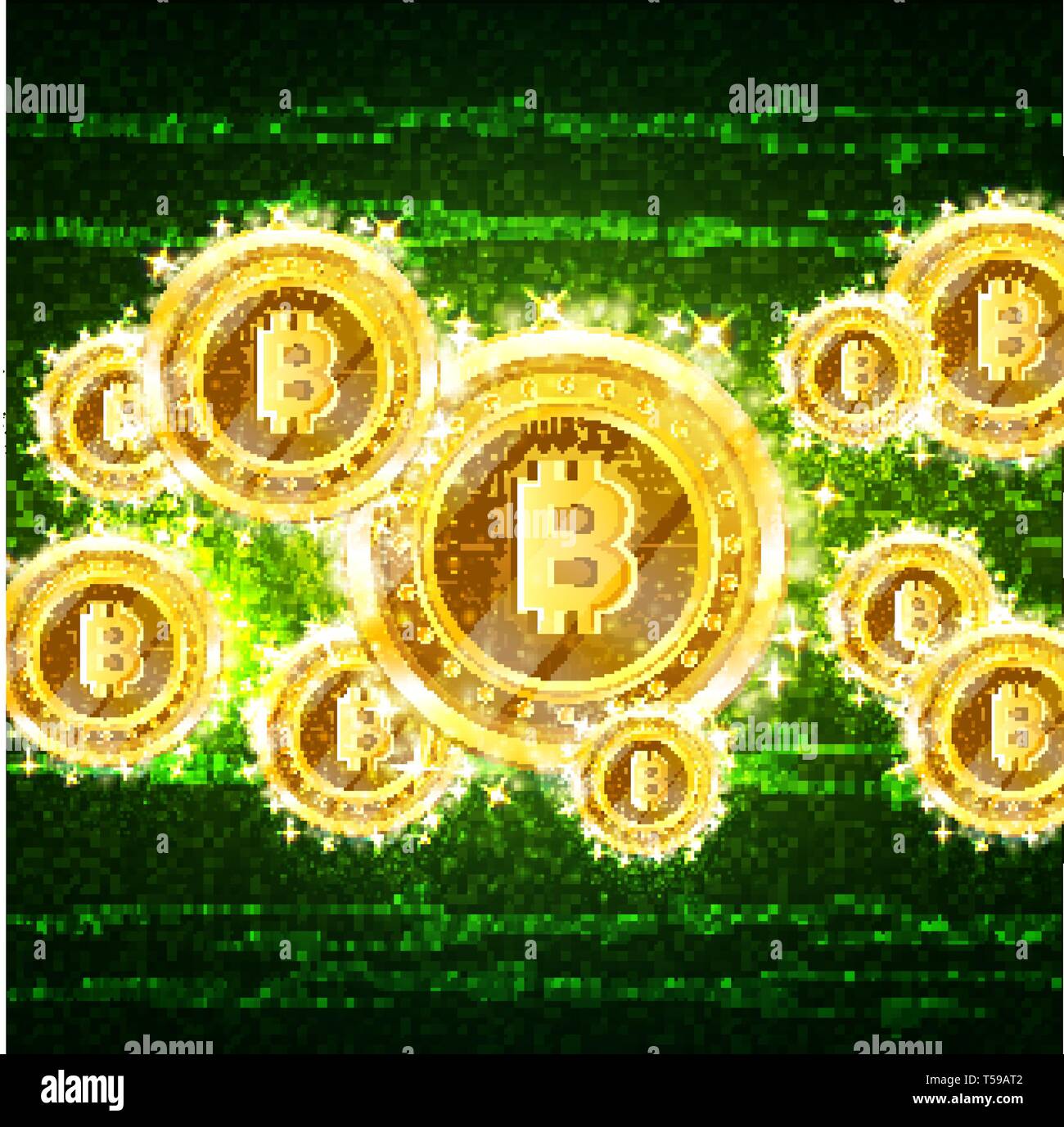 Coin dot Stock Vector Images - Alamy