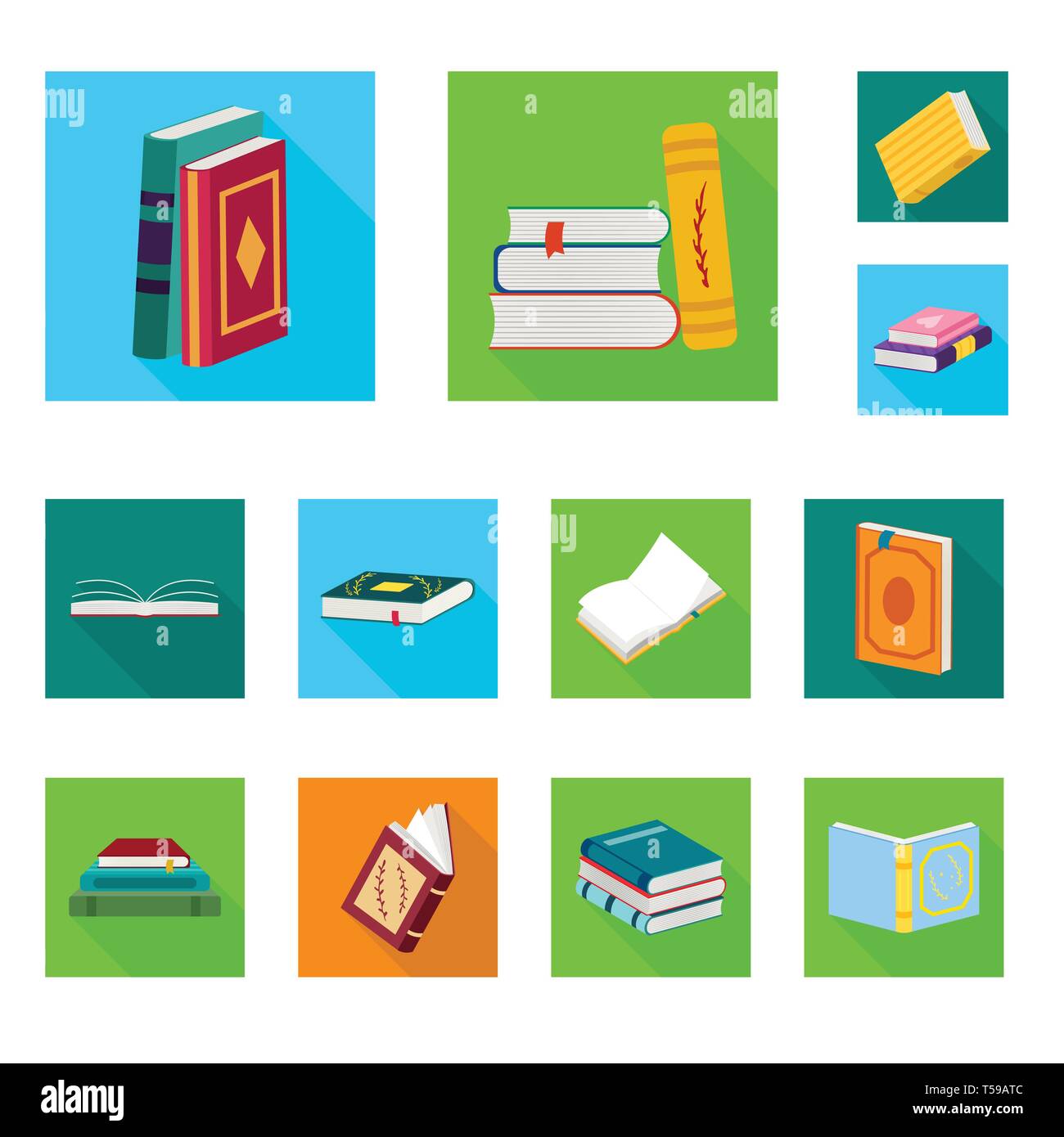 Vector illustration of illustration and information icon. Collection of ...